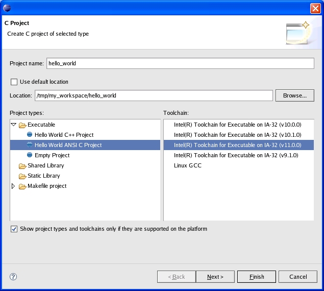 Creating a New Project